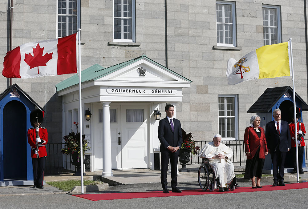 Pope warns Canadian government: Don't 'colonize' country's Indigenous | National Catholic Reporter